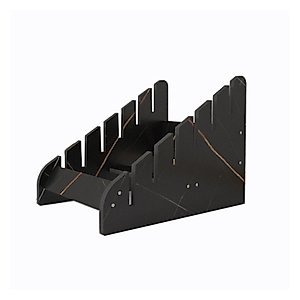 Floor Tile Display Stand, Sample Storage Rack, Wooden Plate Display Stands, Oblique Insertion Display Rack, for Craft Shows Retail Stores ( Size : 43x59x45cm/17x23.2x17.7in )