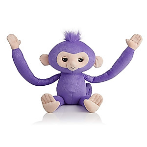 Fingerlings HUGS - Kiki - Advanced Interactive Plush Baby Monkey Pet - by WowWee (Amazon Exclusive)