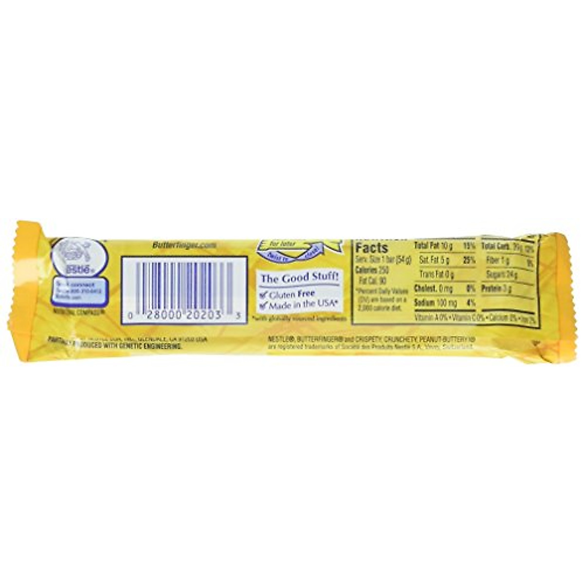 Butterfinger Chocolate Bar 2.1 oz (Pack of 36)