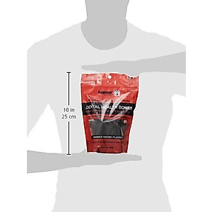 Indigenous Grain Free Dental Health Bones 2 Flavor Variety Bundle: (1) Smoked Bacon Flavor, and (1) Carrot & Pumpkin Flavor, 17 Oz. Ea.