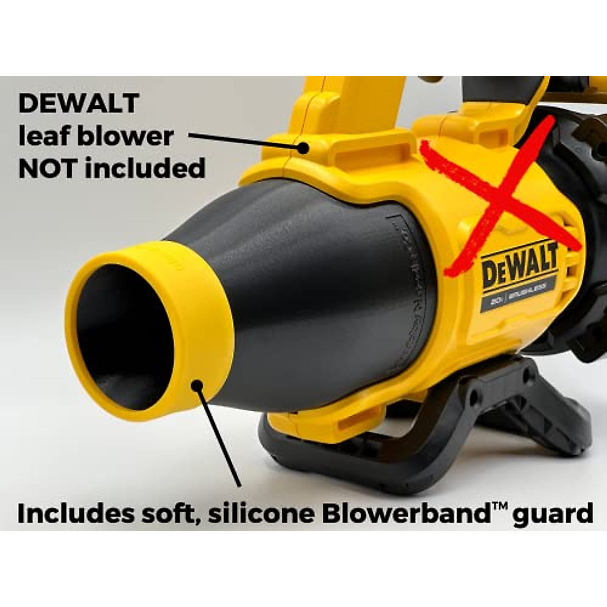 Stubby Nozzle Co. STUBBY Car Drying Nozzle for DEWALT 20V MAX XR Leaf Blower (DCBL722B)