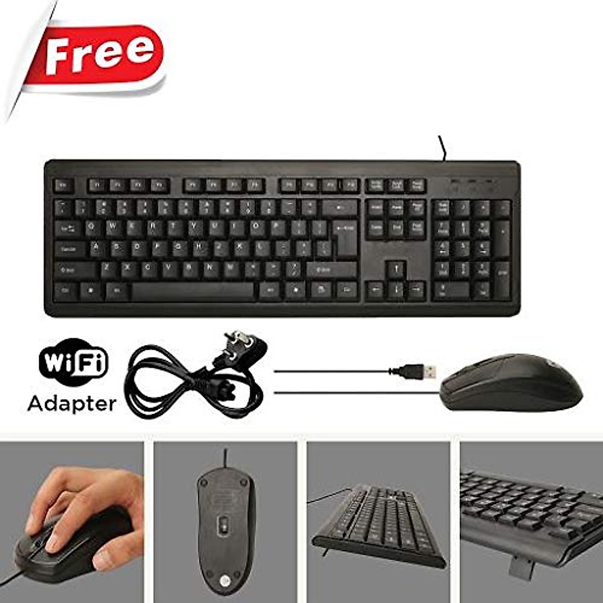 Dell Optiplex 390 Small Desktop Computer PC - Quad Core Intel i5 2nd Gen, 8GB DDR3, 512GB SSD, New Keyboard, Mouse, WiFi, Windows 10 Home(Renewed)