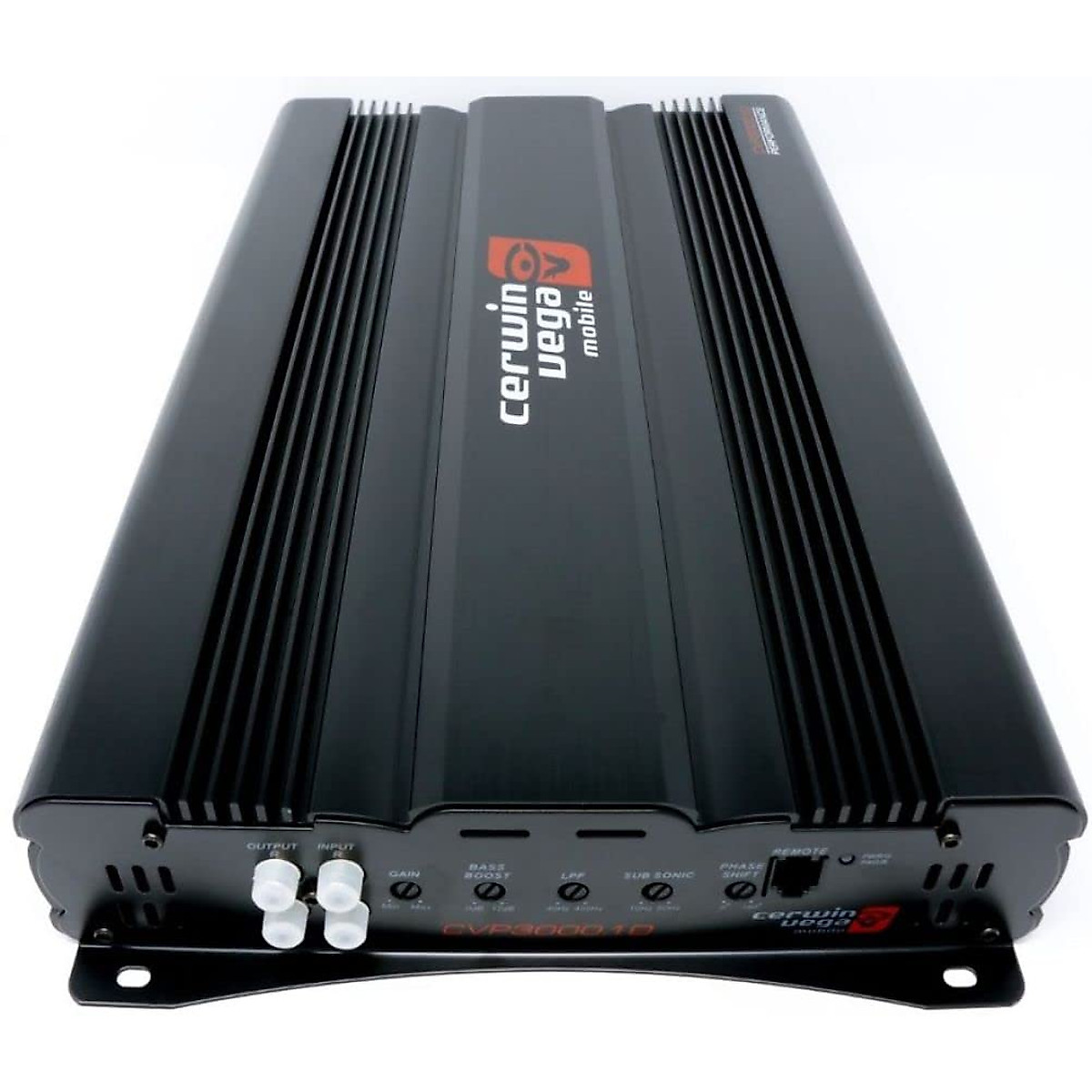 CERWIN-VEGA! CVP 600W RMS 1 Channel Class AB Monoblock Amplifier, High-Power Car Audio Amp with 2-Ohm & 4-Ohm Stability, Enhanced Bass Boost for Superior Car Speakers Performance - CVP3000.1D