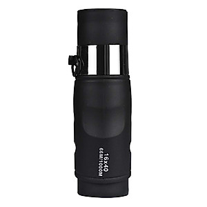 Toxz High Power 16X40 HD Optics BAK4 Night Vision Monocular Telescope Rotate Focus,Black Portable Monocular Telescope