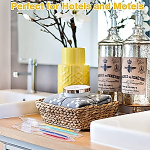 Honeydak 400 Pack Disposable Toothbrushes Individually Wrapped Toothbrushes Manual Single Use Toothbrush Soft Bristle Toothbrush Colorful Disposable Tooth Brush Set for Adults Kids Travel Toiletries