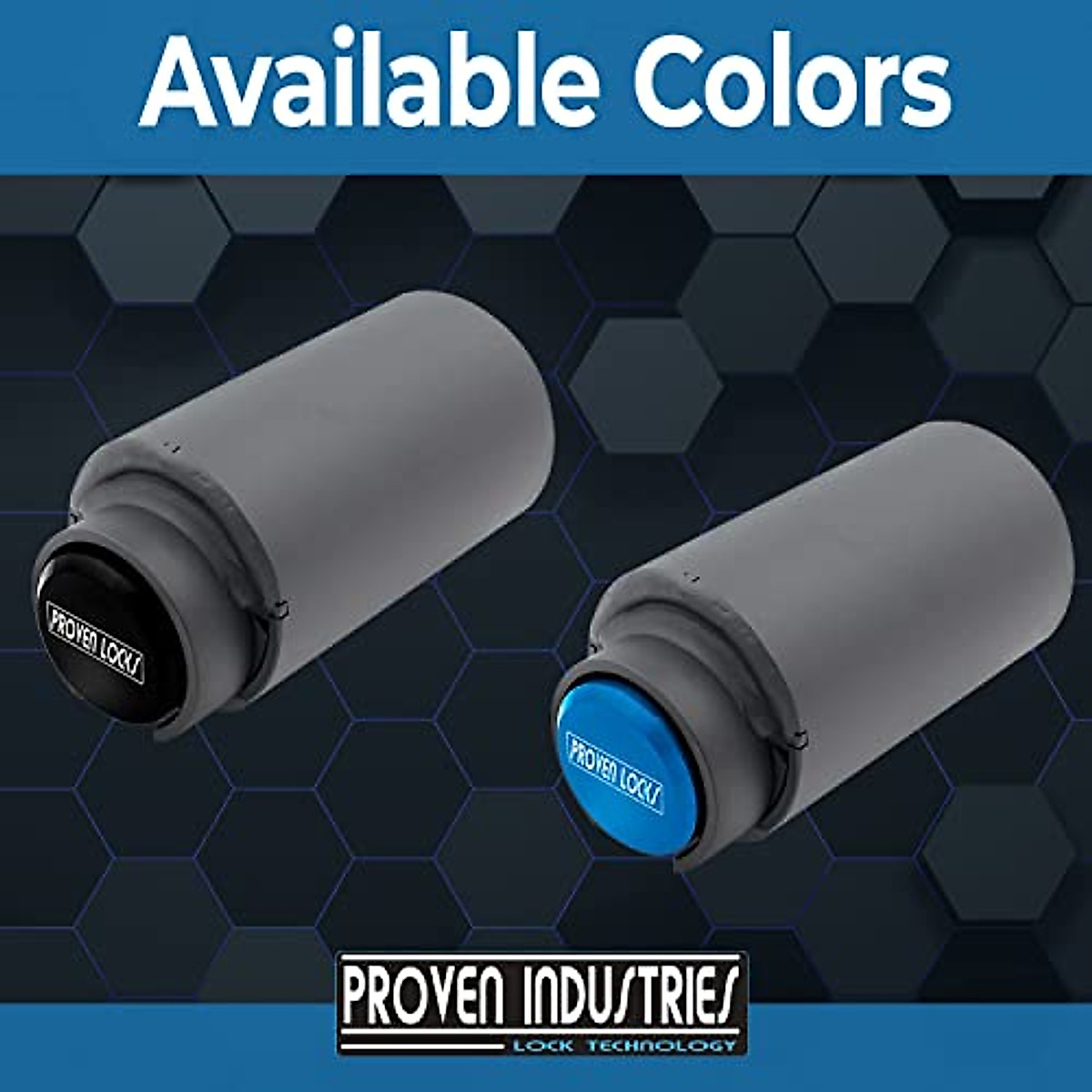 Proven Industries Model 2516-B Trailer Lock, Fits 2 5/16-Inch Bulldog or Ram Trailer Couplers, Made in The USA, (Black)