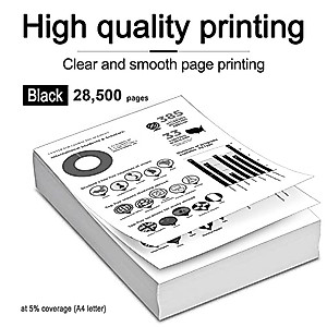 2PK Black Compatible TN324K | A8DA130 Toner Cartridge Replacement for Konica Minolta Bizhub C258 C308 C368 Printer-by MIGUICOLOR