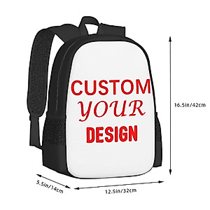 Custom Laptop Backpack Personalized Large Capacity Shoulder Schoolbag Add Your Own Name Travel Backpack Custom Backpack