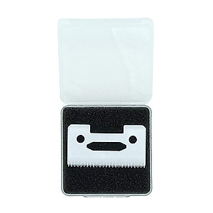 Cosyonall 2-Hole Clipper Ceramic Blade Cutter Cordless Replacement #2161-for Magic Clip Senior Sterling Five Star-White Ceramic Blade Cutter-Upgrade