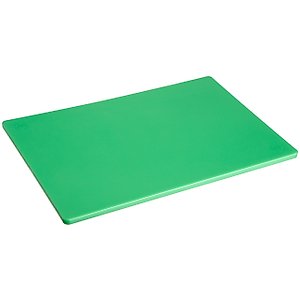 Plastic Cutting Board 18x24 1/2" Thick Green, NSF Approved Commercial Use
