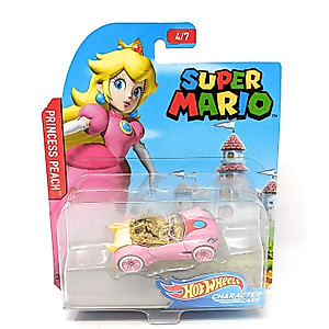 Hot Wheels 2017 Super Mario Character Cars Set of 7