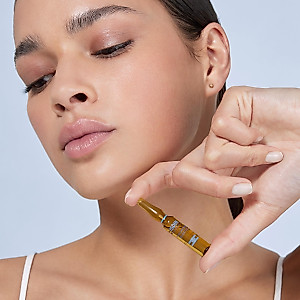 ISDIN Hyaluronic Booster Deep Hydration with Peptide Serum Ampoules, 10 Count