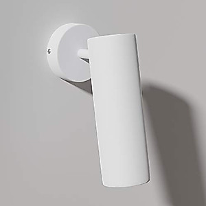 Amazon Basics Modern Wall Sconce Light - 6" x 3.3" x 8", White