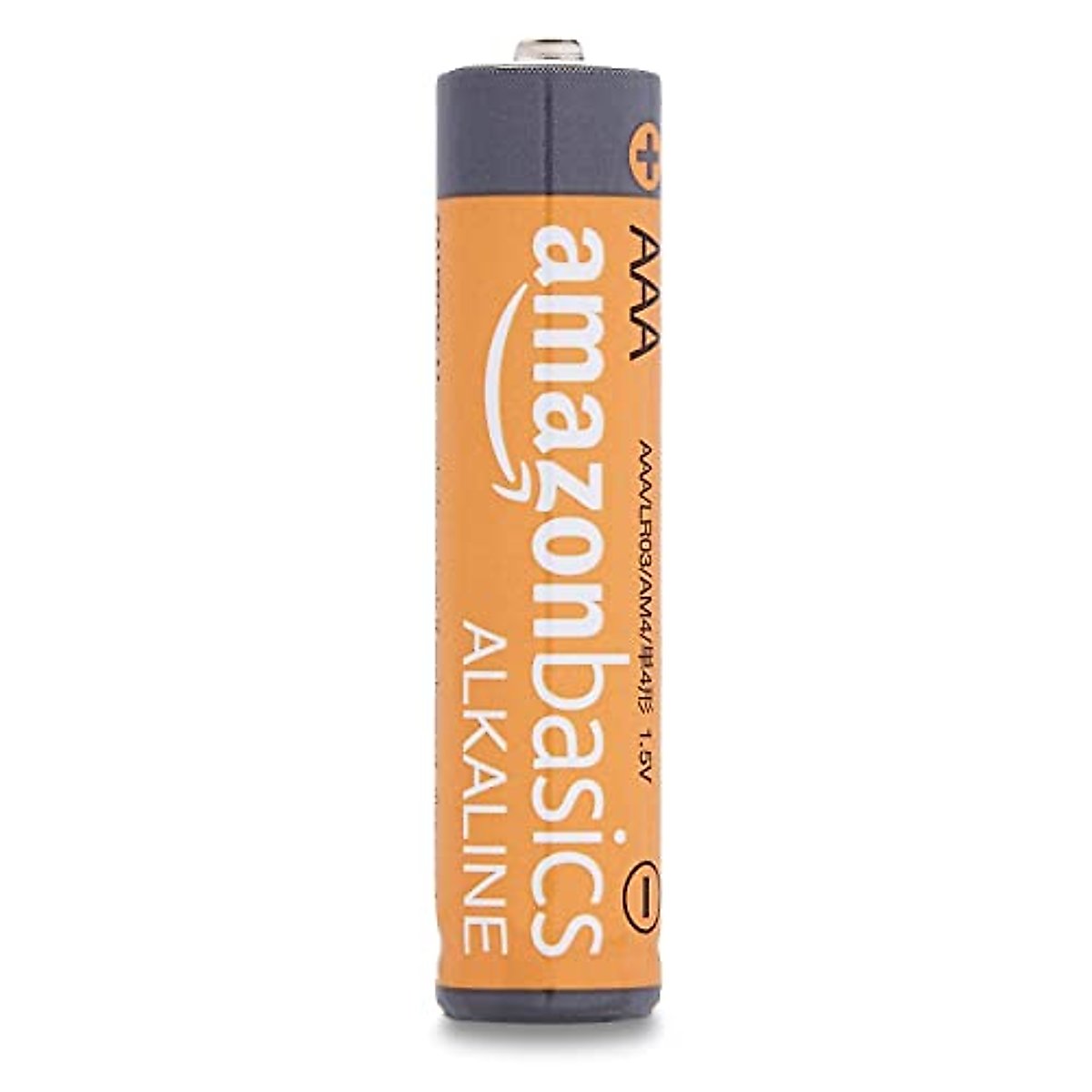 Amazon Basics 20 Pack AAA High-Performance Alkaline Batteries, 10-Year Shelf Life, Easy to Open Value Pack