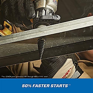 LENOX Tools Step Drill Bit, 1/4-to-3/4-Inch (30883VB3)