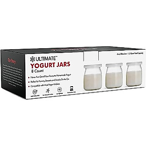 Save When You Buy 8 Extra Jars Along with Your Ultimate Probiotic Yogurt Maker Now!