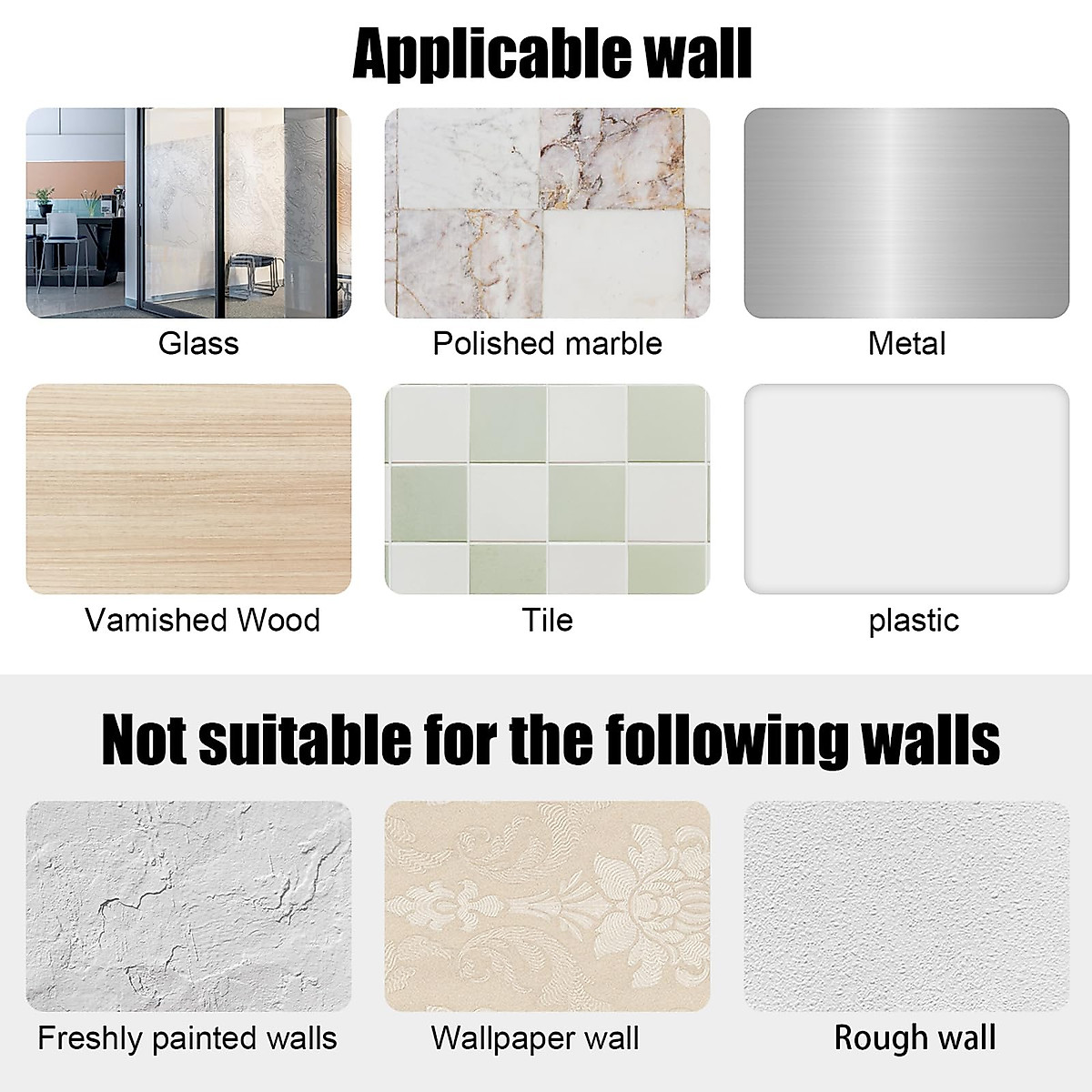 30pcs Vinyl Record Wall Mount Display Holder, 10 Sets Acrylic Vinyl Record Hanger Self Adhesive Vinyl Record Shelf Minimalist Album Racks Wall Display Stand for LP CD Display Card Collection(Black)