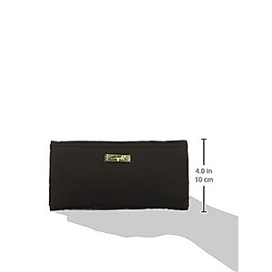 JuJuBe Be Rich Tri-Fold Wallet with Snap Enclosure, Legacy Collection - The Monarch - Black