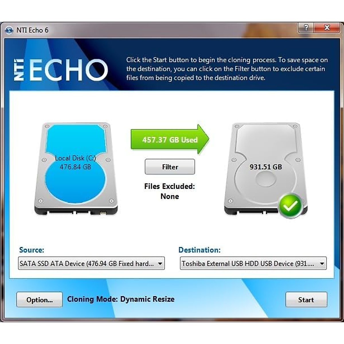 NTI Cloning Kit | New! Version 6 of NTI Cloning Software | Best for SSD and HDD Upgrades | Software via Download | SATA-to-USB Adapter Included for 2.5" SSD and HDD