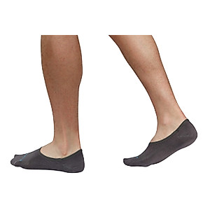 ZeroSock Bamboo Viscose Super Low Invisible Socks With Mesh Ventilation with Anti-Slip Gel Heel Grip (4 Pairs Per Box)