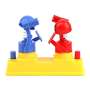 PixCy Robot Table Wrestling Game, Mini Robot Fighting Toy Battle Old Game, Portable Fighting Robot Boxing Toy Battle Bot Interactive, Robot Punching Boxer Playset for Kids