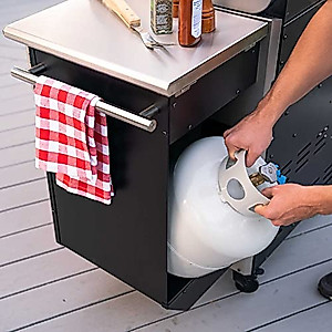 Lifetime Gas Grill and Wood Pellet Smoker Combo, WiFi and Bluetooth Control Technology