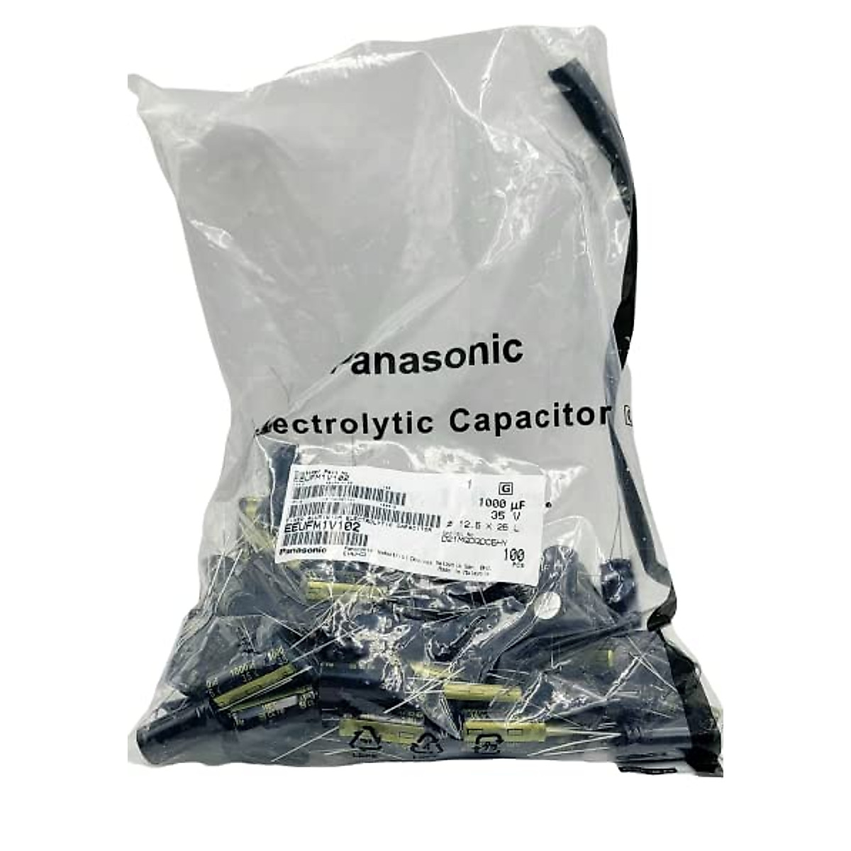 Replacement for 6 pcs Panasonic FM Series Capacitors 35V 1000uf Low Impedance