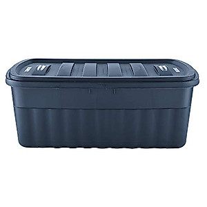 Rubbermaid 50 Gallon Roughneck️ Storage Tote Durable, Reusable, Plastic Storage Bin