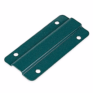 TrueCraftware 21” Single Shelf Support Direct Wall Bracket Green Epoxy Coated Iron- Wire Shelf Bracket for Pantry Kitchen Home Wire Wall Mount Shelf