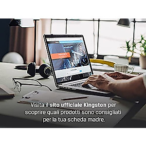 Kingston Technology KCP548UD8K2-64 Desktop PC Memory, DDR5, 4800MT/s, 32GB x 2, CL40, 1.1V