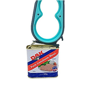 Otstar Jar Opener Bottle Opener and Can Opener for Weak hands, Seniors with Arthritis and Anyone with Low Strength, Mutil Jar Opener Get Lids Off Easily (Blue and Grey)
