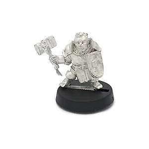 Stonehaven Miniatures Halfling Paladin Figure (for 28mm Scale Table Top War Games) - Made in USA