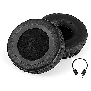 Replacement Earpads Cushion Cover Pillow for Jabra Evolve 20 20se 30 30II 40 65 65+ uc Headphone Ear Pads Cushions Earpad Repair Parts Black