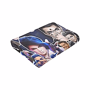 Blanket Adam Lambert Soft and Comfortable Warm Fleece Blanket for Sofa,Office Bed car Camp Couch Cozy Plush Throw Blankets Beach Blankets