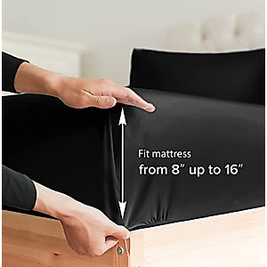 Twin XL Sheet Set - 4 Piece Sheets - Dorm Room Bed Sheets - Hotel Luxury Bed Sheets - Extra Soft - Deep Bed Sheets Pockets - Easy Fit - Breathable & Cooling Touch - Twin XL Sheets for Twin XL Mattress