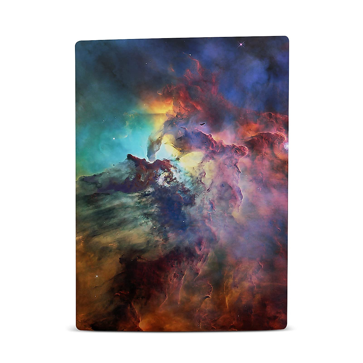 Head Case Designs Officially Licensed Cosmo18 Lagoon Nebula Art Mix Vinyl Faceplate Sticker Gaming Skin Decal Compatible With Sony PlayStation 5 PS5 Digital Edition Console and DualSense Controller