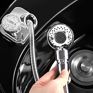 Artist hand Shampoo Bowl, 47’’ Ceramic Bowl Shampoo Chair Adjustable Backwash Sink Salon Wash Unit Shampoo Station W/Adjustable Footrest Salon Equipment for Spa Beauty Tattoo