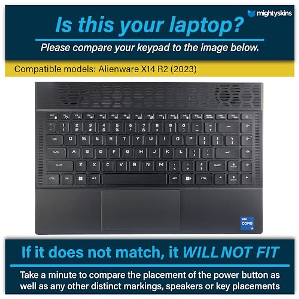 MightySkins Carbon Fiber Skin Compatible with Alienware X14 R2 (2023) Full Wrap Kit - Sunrise Bubbles | Protective, Durable Textured Carbon Fiber Finish | Easy to Apply | Made in The USA