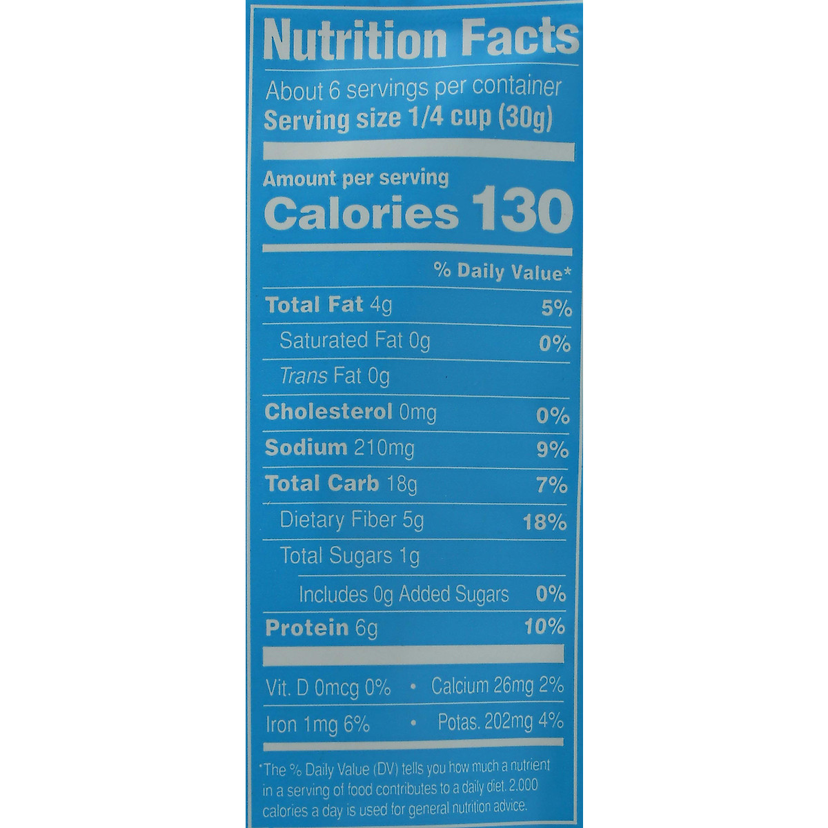 Saffron Road Organic Sea Salt Crunchy Chickpea Snack, 6oz - USDA Organic, Gluten Free, Non-GMO, Halal, Kosher, Vegan