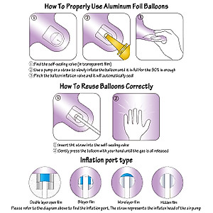 40" Macaron purple Number Balloons Helium Foil Mylar Balloon Birthday Party banquet Decoration 6