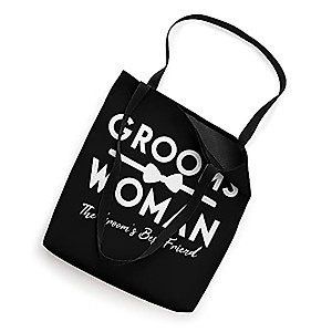 Groomswoman The Groom's Best Friend Bridal Party Wedding Tote Bag