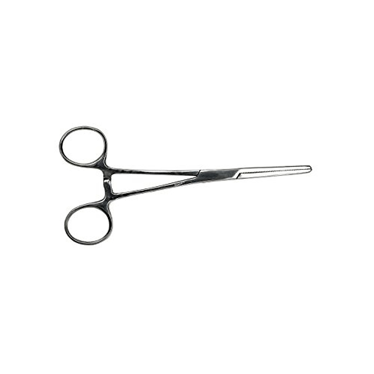 SE 6-¼" Stainless Steel Self-Locking Straight Forceps - 660FS