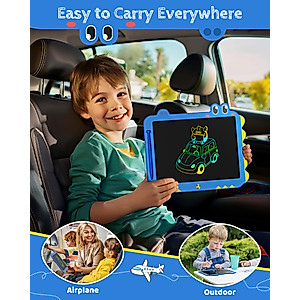 LCD Writing Tablet for Kids, Colorful Toddler Toys Doodle Board, Drawing Tablet, Reusable Electronic Pads Educational and Learning Toy Gift for 3-8 Years Old Boys and Girls
