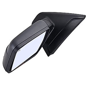 ZAPOSTS Towing Mirror Fit for 2007-2014 FORD F150 Power Heated W/Amber Signal,W/Puddle Light,Manual Folding,Driver Side