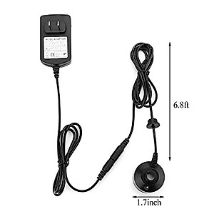 AGPtEK Mist Maker Fog Maker for Water Fountain Pond Rockery Fishtank Vase Birdbath (Atomization Amout:=300mL/H)