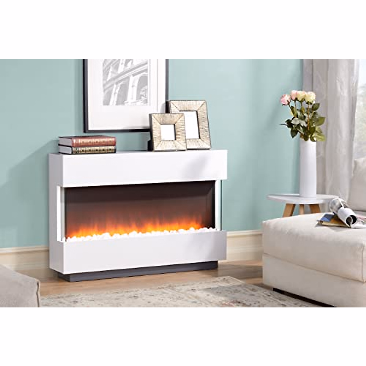 Peyton Electric Wall Mount Fireplace