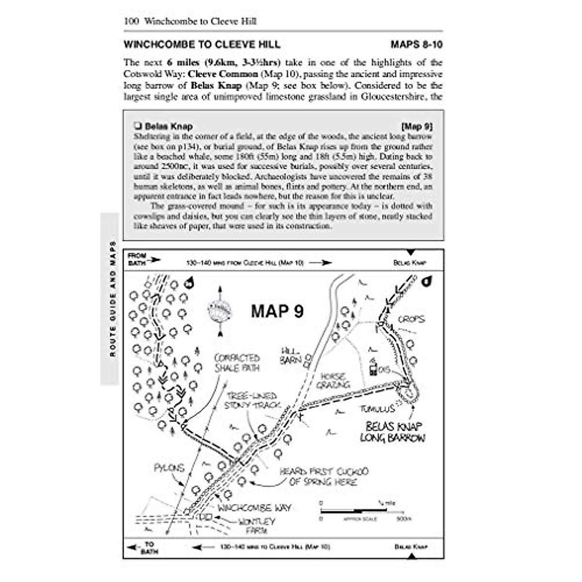 Cotswold Way: Chipping Campden to Bath - Planning, Places to Stay, Places to Eat; Includes 44 Large-scale Walking Maps (British Walking Guides)