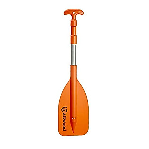 Attwood Emergency Telescoping Paddle for Boating, Collapsible, 24-inch to 54-inch, Orange