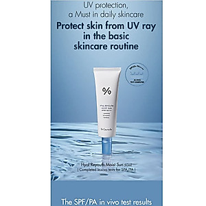 Dr.Ceuracle Hyal Reyouth Moist SunㅣSkin Concernㅣ Essence-like Sunscreen without stickiness