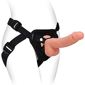 8.08 inches Hidden Packing Silicone Suction Cup Realistic Classic Dick Wand with Strong Suction Cups for Men and Women or Men's and Women's Games